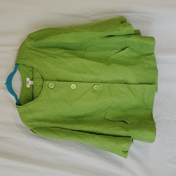 Cato | Pants & Jumpsuits | Vintage Cato Bright Green Suit 34 Sleeves ...